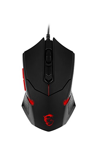 MSI USB Optical Gaming Mouse with Ergonomic Design