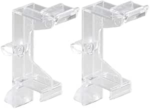 Amazon.com: Levolor Faux Wood Valance Clips, 2.5 in. (Pack of 2) : Home ...