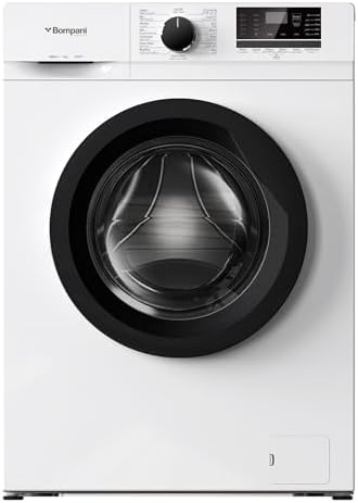 Bompani 6 Kg Front Load Washing Machine, 16 Programs, LED Display, Push ...