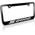 Amazon.com: Honda S2000 Black Metal License Plate Frame : Automotive