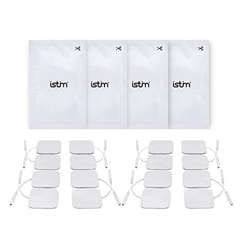 iStim Super Soft 2"x2" TENS Unit Electrodes for TENS Massage EMS - 100% ...