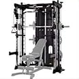 Amazon.com : Commercial Home Gym - Smith Machine, Cables with Built in ...