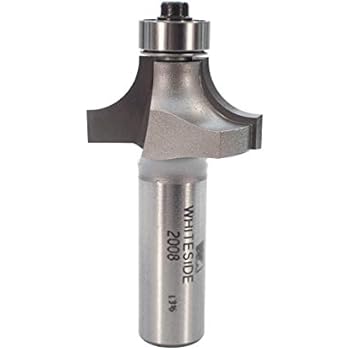 1/2" Shank, 3/4" Radius x 2" Diameter x 1" Cutting Length - Roundover ...
