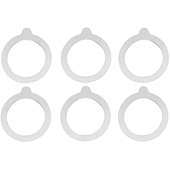 Amazon.com: Sunshine Mason Co. Wire Bail Rubber Jar Gaskets 3.5"(90mm ...