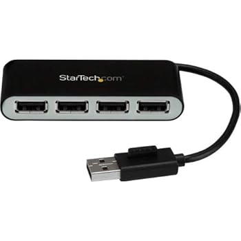 StarTech.com ST4200MINI2 4 Port USB Hub – 4 x USB 2.0 Port – Bus ...