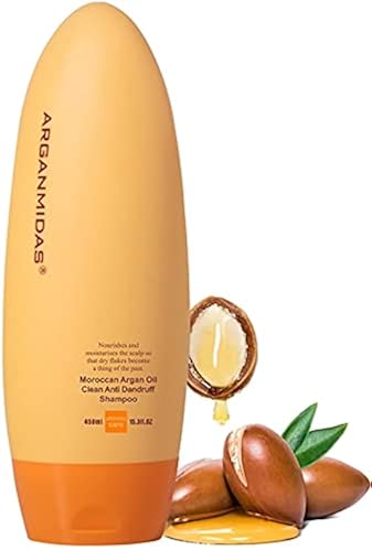 Anti-Dandruff Shampoo, ARGANMIDAS Clean Anti Dandruff Treatment Shampoo ...
