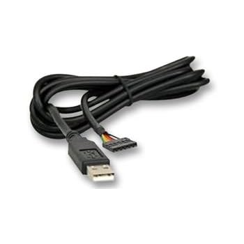 Amazon.com: FTDI TTL-232R-3V3 USB TO SERIAL CONVERTER CABLE, 3.3V, 6WAY ...