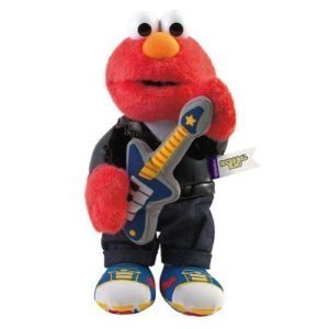 Amazon.com: Sesame Street ROCK & ROLL ELMO Commerative Plush (1999 ...