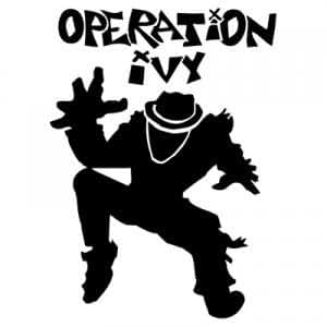 Amazon.com: OPERATION IVY BAND WHITE LOGO VINYL DECAL STICKER: Automotive