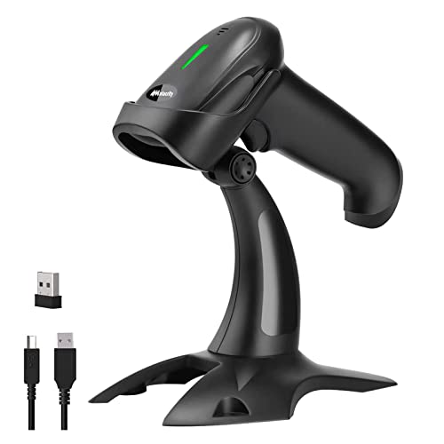 2D Bluetooth Barcode Scanner,Alacrity 1D 2D Hands-Free Automatic ...