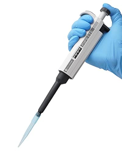 Micropipette 1000ul, Lab Single Channel Pipettors,100-1000ul Adjustable ...