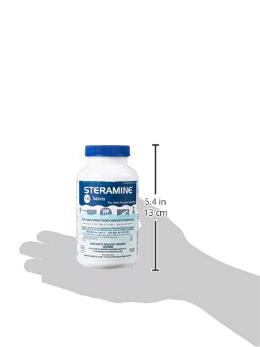 Steramine Quaternary Sanitizing Tablets, Case of 6 | Pricepulse