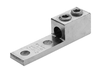 Burndy K2C20B1 Servit Post Mechanical Grounding Connector, 11/16" Nut ...