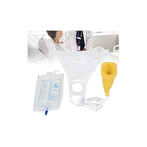 Urine Catheter Bag, Silicone Urine Collector Wearable Urinal System Can ...