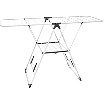 Amazon.com: Sunbeam Folding Collapsible Clothes Drying Rack: Home & Kitchen
