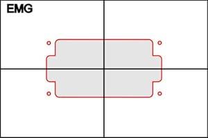 Pickup Routing Template- EMG Humbucker - - Amazon.com