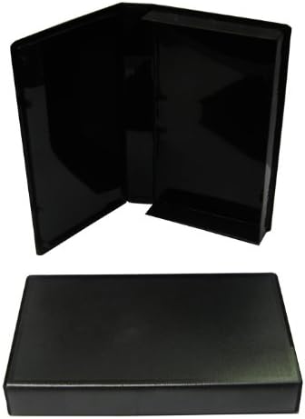 Amazon.com: 5 Empty Standard Black Replacement Black VHS Boxes With Out ...
