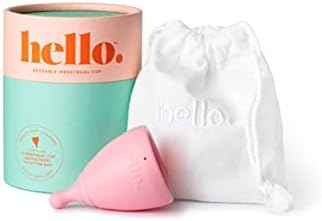 The Hello Cup Large Menstrual Cup, BPA Free, Reusable, Hypoallergenic ...