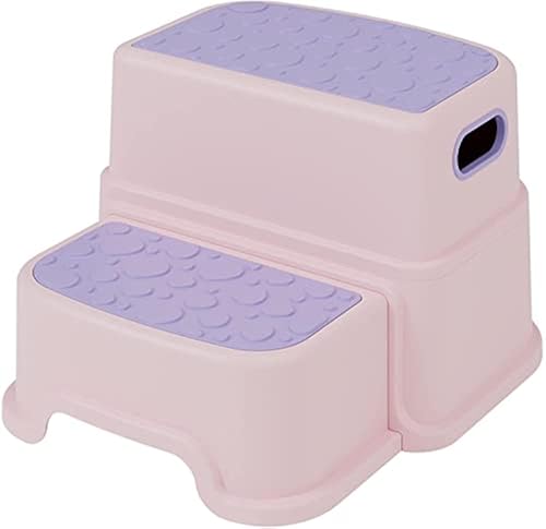 2 Step Kids Step Stool Pink | Toddler's Stool for Potty Training and ...