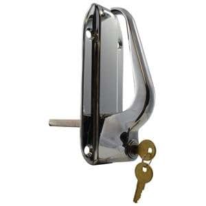 Amazon.com: Kason K4001XX Locking Side Door Handle With Push-Button ...
