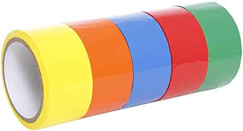 Adhesive Tape, Set of 5 - Multi Color price in UAE | Amazon UAE | kanbkam