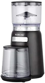 سعر REBUNE Coffee Grinder 210g 150W Enjoy your French Coffee Brew and ...