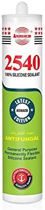 Asmaco 2540 - Antifungal Silicone Clear Sealant price in UAE | Amazon UAE | kanbkam