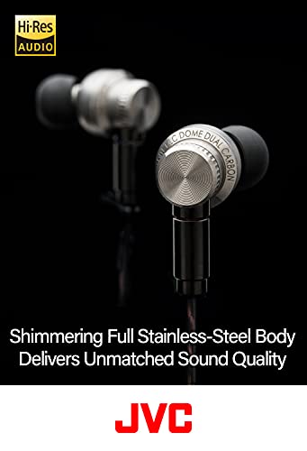 JVC IEM Class-S Solidege Stainless Steel Body, Titanium Drivers, J ...