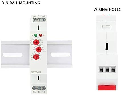 GRT8-M1 Delay Time Relay, Multifunctional Timer Relay, with 10 ...