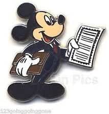 Amazon.com: Disney Mickey Mouse Professions - Business Man Pin: Clothing