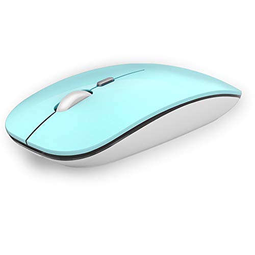 TENMOS T9 Silent Wireless Mouse, 2.4G Ultra Slim Portable Travel Mouse ...