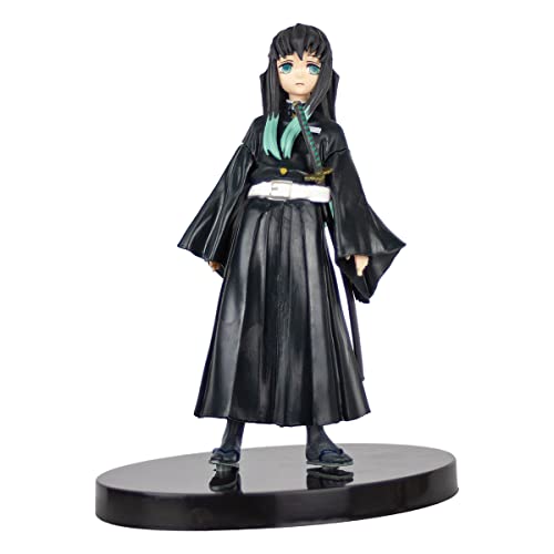 Muichiro Tokito Demon Anime Figurine Slayer Statue Toy 6" Figure Wind ...