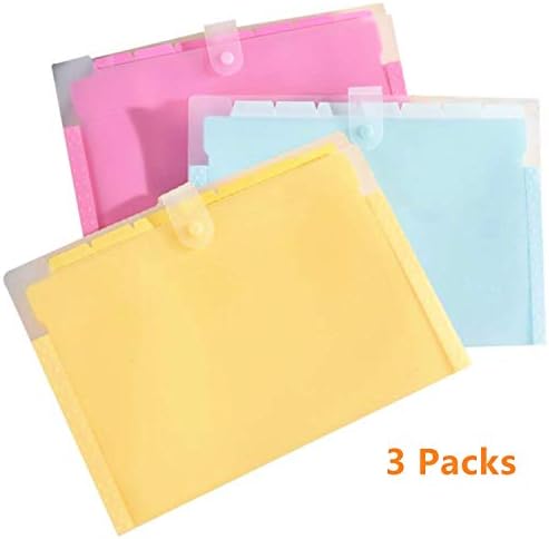 Expanding File Folder 8 Pockets, A4 Paper Harmonium File, Kawaii ...