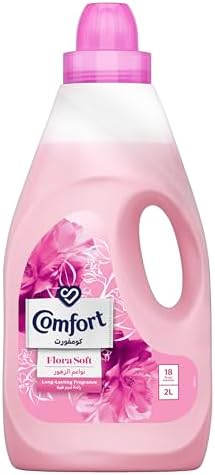 COMFORT Fabric Softener, Flora Soft, for fresh & soft clothes, 2L price ...