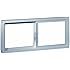 Amazon.com: Park Ridge VBSI3216PR Vinyl Basement Slider Window, 32" x ...