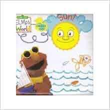 Sesame Street Elmo's World Bath Time Bubble Book ~ Sun: Amazon.com: Books
