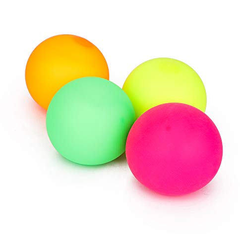Stress Relief Balls 4 Pack, 7.5cm Smooth Squishy Balls, Stress Reliever ...