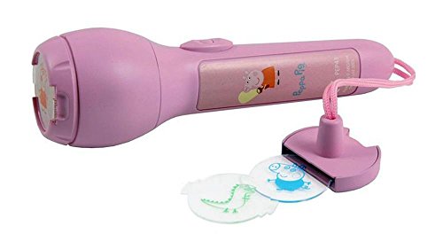 Joy Toy 16028 Peppa Pig Flashlight with Character Projection in Blister ...