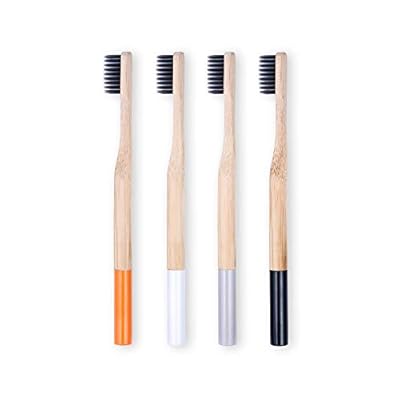 Native Birds Bamboo Toothbrush | Charcoal Infused Bristle | Escape Waste