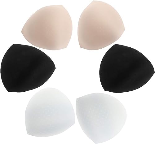 ALMEKAQUZ Removable Bra Inserts Pads,Sponge Bra Cup Inserts,Breast ...