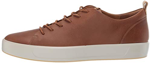 ECCO Men's Soft 8 Tie Fashion Sneaker, Cashmere/Powder Lx, 6-6.5 M US | Pricepulse