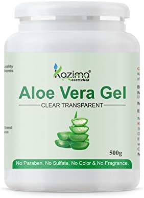 KAZIMA Pure Natural Aloe Vera Gel for Skin (500g) price in UAE | Amazon ...