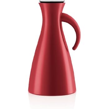 Amazon.com | Eva Solo Vacuum Jug, 1-Liter, Red: Pitchers: Carafes ...