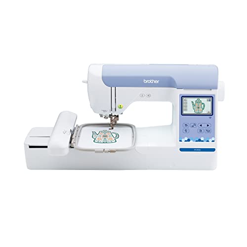 Brother PE800 Embroidery Machine, 138 Built-in Designs, 5" x 7" Hoop ...