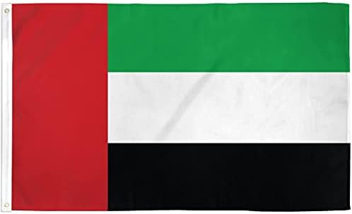 THE BABA 1x2 Meter/متر(100X200 CM) UAE FLAG - MADE FROM 100% RECYCLED ...