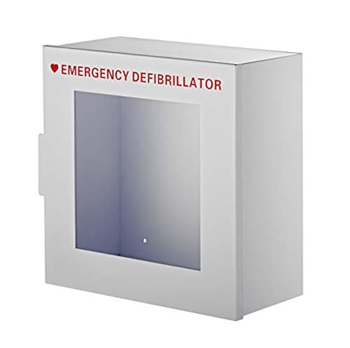 AdirMed AED Cabinet, Non Alarmed AED Defibrillator Wall Mounted, Easy ...