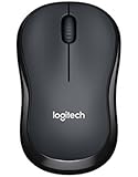 Logitech M185 Wireless Mouse, Nero/Grigio: Amazon.it: Informatica