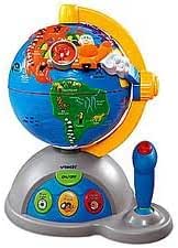 Amazon.com: VTECH Vtech Electronics Fly & Learn Globe #6042 (Grey ...