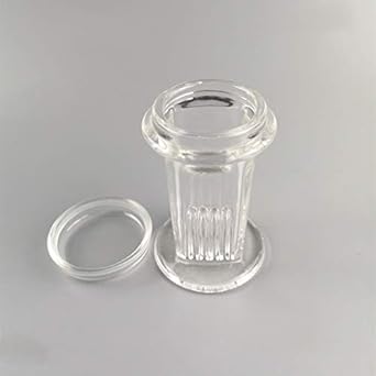 Amazon.com: Deschem Lab Glass Coplin Staining Jar with Cover,5-Slides ...