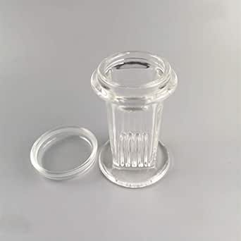 Amazon.com: Deschem Lab Glass Coplin Staining Jar with Cover,5-Slides ...